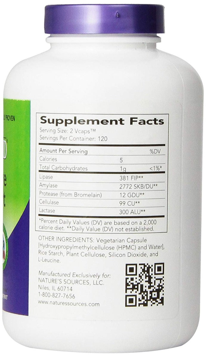 ABSORBAID: Digestion and Stomach Distress Veggie Capsules, 240 tb ...